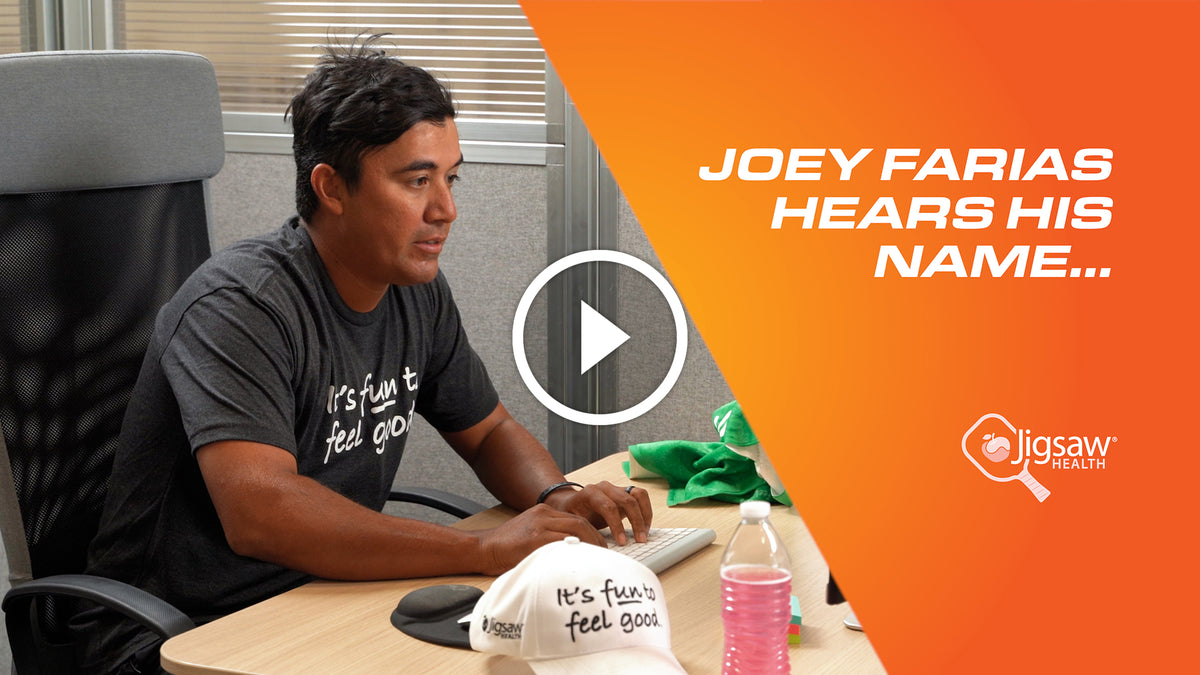 Blog - Joey Farias Hears His Name...Almost | We Love Pickleball, Too.