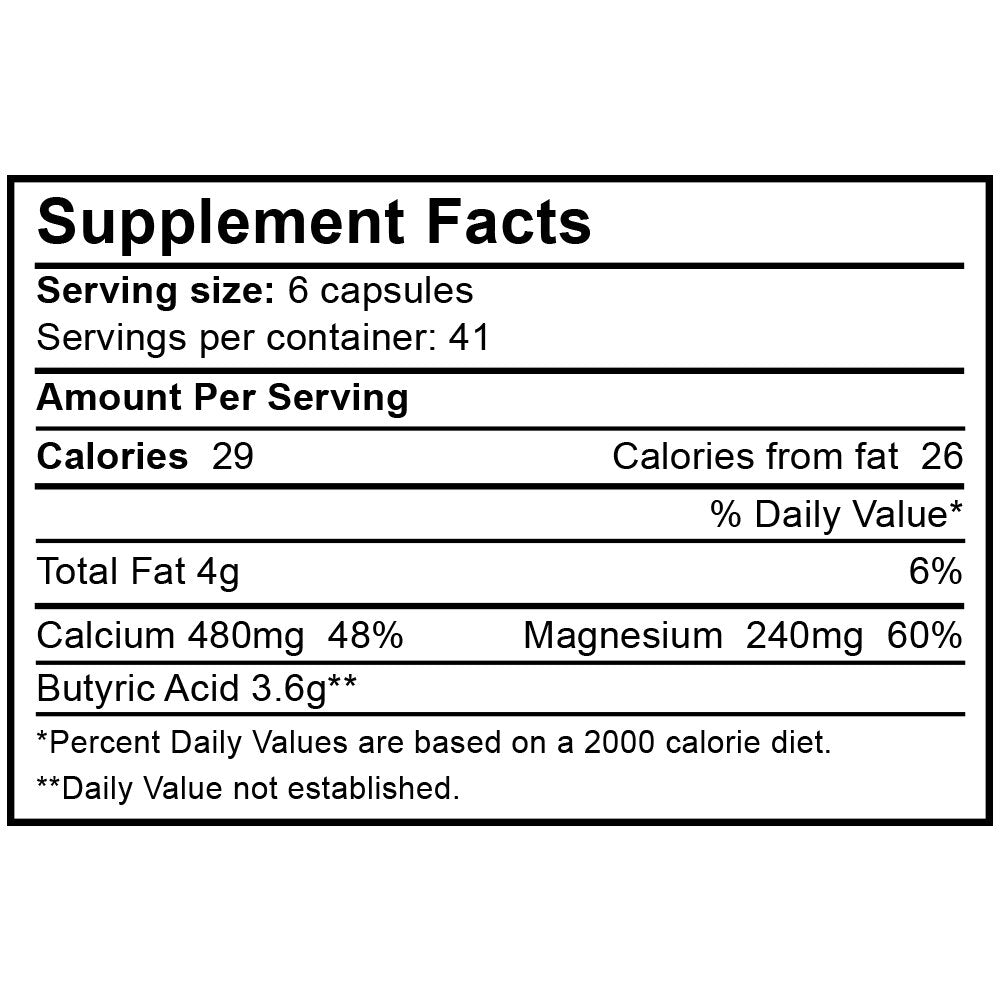 Butyric Acid Supplement | Butyrex® by T.E.Neesby