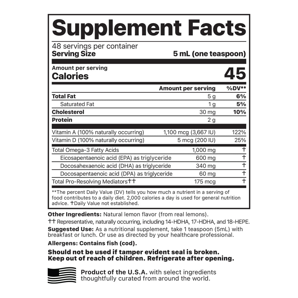 Jigsaw Alaskan Cod Liver Oil™ | Fish Oil | Omega-3 Supplement